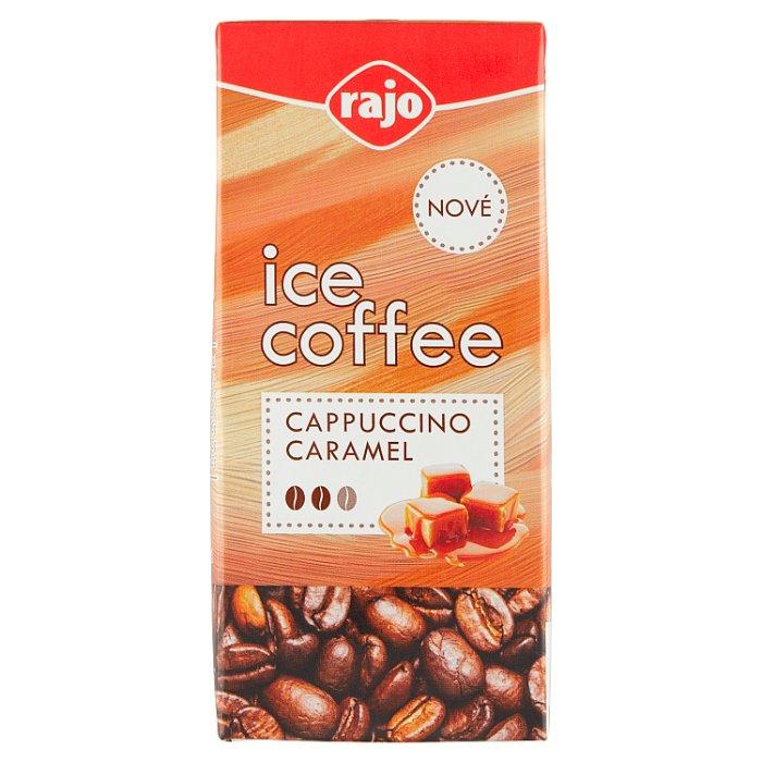 Káva ľadová Ice Coffee Cappuccino Caramel 330ml Rajo – iFRESH.sk ...